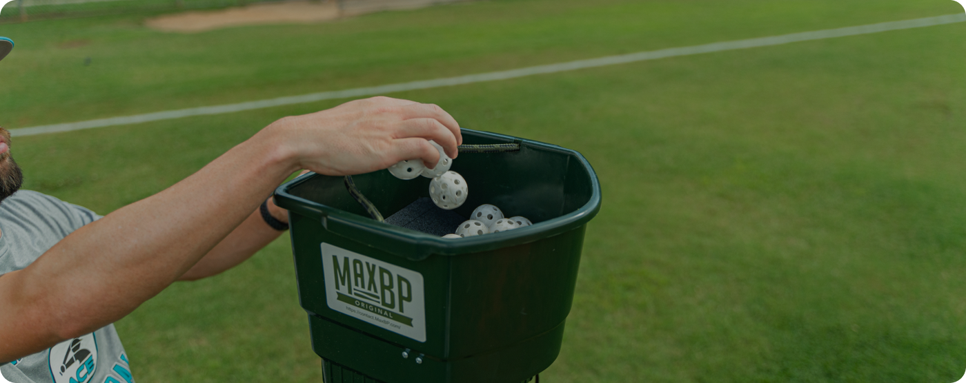 MaxBP - Reaction Training - Small Ball Pitching Machines