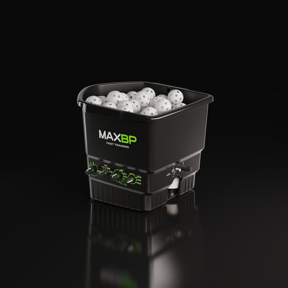 MaxBP Pro Pitching Machine - Batting and Reaction Training