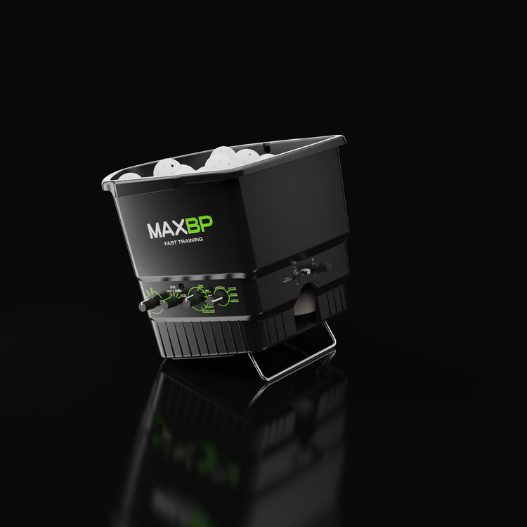 MaxBP Pro Pitching Machine - Batting and Reaction Training