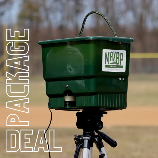 MaxBP Original Pitching Machine Pkg. #1 - Sharpen Your Pitch