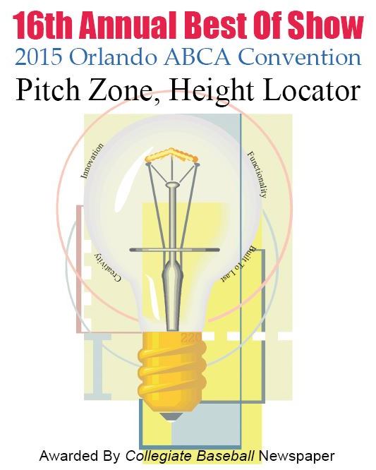 Baseball/Softball Pitch Height & Width Zone Locator by STGD