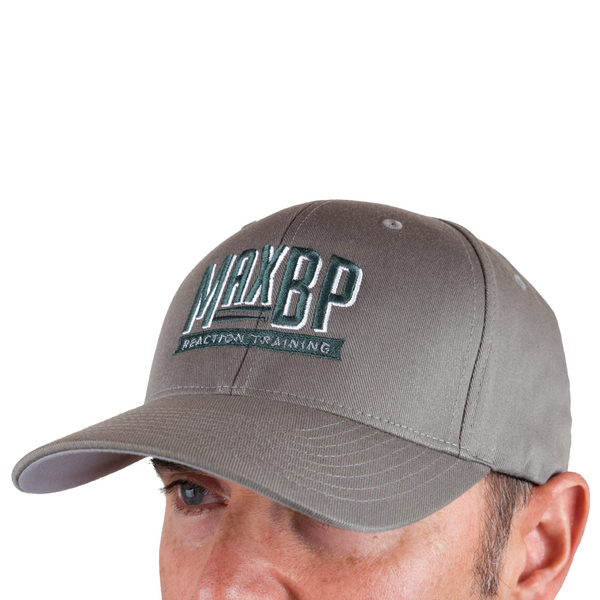 MaxBP FlexFit® Logo Hat Gray - HOLIDAY SPECIAL DEAL