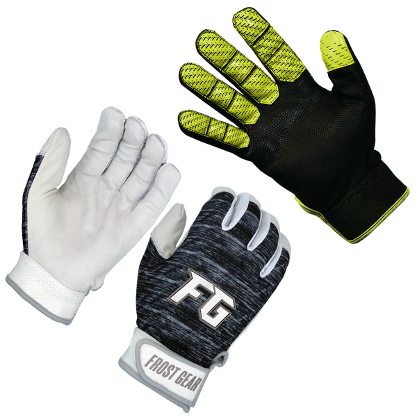 FG Package Deal: Softball Throwing Glove & Pair of Batting Gloves - MaxBP